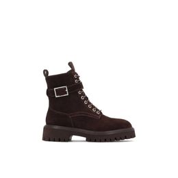Kazar Lace-Up Ankle Boots female Brown size 37