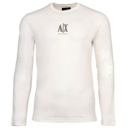 Armani Exchange T-Shirt Herren Gr&ouml;&szlig;e L braun / wei&szlig;