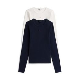 Tommy Jeans Shirt Damen Größe XXL azur / weiß