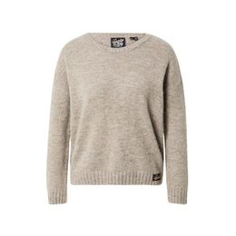 Superdry Pullover 'ESSENTIAL' Damen Größe S beigemeliert