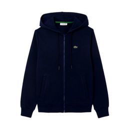 Lacoste Sweatjacke Damen Größe L dunkelblau / grün