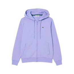 Lacoste Sweatjacke Damen Größe XXL violettblau