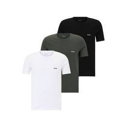 BOSS T-Shirt Herren Größe XXL dunkelgrau / schwarz / weiß