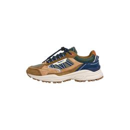 Pepe Jeans Sneaker 'Darren Earth' Herren Größe 40 rauchblau / enzian / brokat / dunkelgrün