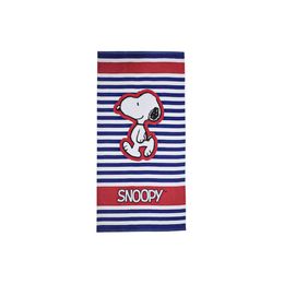 Snoopy Strandtuch 70x140cm – Stripes Design für Kinder | Gr.: onesize