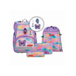 Step By Step Cloud Flash Schulranzen-Set Butterfly Luna in rosa | Gr.: onesize