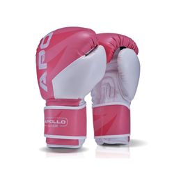 Apollo Boxhandschuhe Männer " Champion Thai Box Handschuhe " in Pink/White | Gr.: onesize