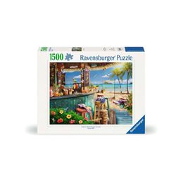 Ravensburger Puzzle 1.500 Teile Erwachsenenpuzzle 1500 Teile - Strandbar Breezes Ab 14 Jahre in bunt | Gr.: onesize