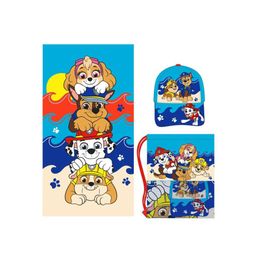 PAW PATROL Handtuch, Turnbeutel, Baseballkappen-Set | Gr.: onesize