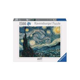 Ravensburger Puzzle 1.500 Teile Erwachsenenpuzzle 1500 Teile - Vincent van Gogh, Sternennacht (1889) Ab 14 Jahre in bunt | Gr.: onesize