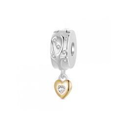 GNOCE Sterling Silber Clip Zirkonia Lebensbaum | Gr.: onesize