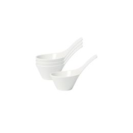 Villeroy & Boch Villeroy & Boch 4er Set Dipschälchen NewWave 40 ml in weiß | Gr.: onesize