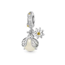 GNOCE Sterling Silber Glühwürmchen Charm | Gr.: onesize
