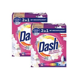 Dash 2in1 Colorwaschmittel Pulver I Weichsp&uuml;lerduft | 100 Waschladungen | 6 kg | Gr.: onesize