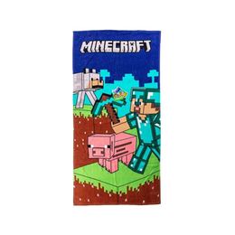 Minecraft Diamond Armor Badetuch, Strandtuch 70x140cm 100% Baumwolle | Gr.: onesize