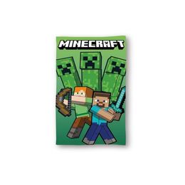 Minecraft Strandhandtuch 70x140 cm – Pixelspaß am Strand | Gr.: onesize