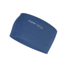 super.natural Merino Stirnband WANDERLUST HEADBAND in blau | Gr.: onesize