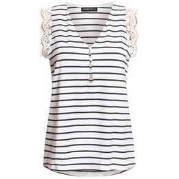 Cloud5ive T-Shirts in white/navy | Gr.: XXL