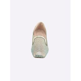 Heine Slipper in goldfarben-silberfarben | Gr.: 41