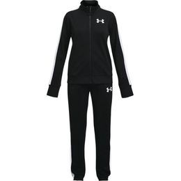 Under Armour Kinder Trainingsanzug "UA Knit Trainingsanzug" in Schwarz | Gr.: XS