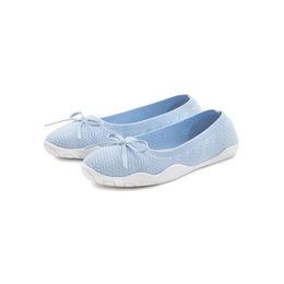 Lascana Sneaker Ballerinas in hellblau | Gr.: 42