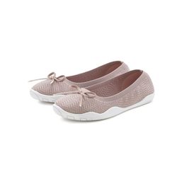 Lascana Sneaker Ballerinas in rosé | Gr.: 36