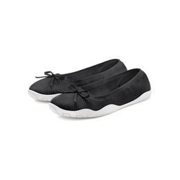 Lascana Sneaker Ballerinas in schwarz | Gr.: 40