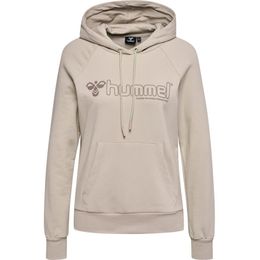 Hummel Verstellbare Taille Kapuzenpullover Raglan&auml;rmel Hmlnoni Damen in CHATEAU GRAY | Gr.: XS