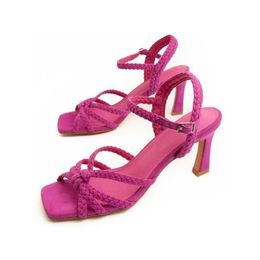 Montevita Sandalen mit Absatz, Modell Sandal22 Pink in Rosa | Gr.: 38