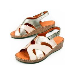Purapiel Sandalen Leida in Beige | Gr.: 40