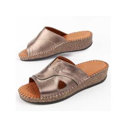 Purapiel Sandalen Leida3 in Grau | Gr.: 38