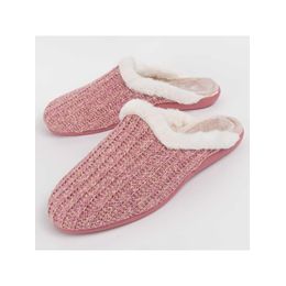 Montevita Hausschuhe Louslip in Rosa | Gr.: 41