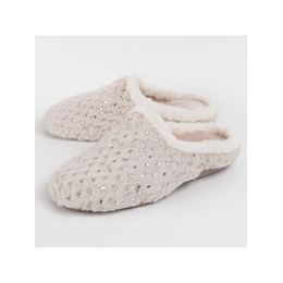 Montevita Hausschuhe Aurslip in Beige | Gr.: 40