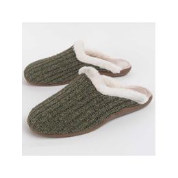 Montevita Hausschuhe Louslip2 in Grün | Gr.: 37