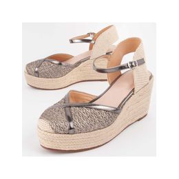 Montevita Sandaletten Wedge Sparta Balenci9 in Grau | Gr.: 40