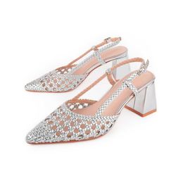 Montevita Pumps Carola in Silber | Gr.: 38