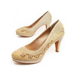Montevita Pumps Unne58 in Golden | Gr.: 40