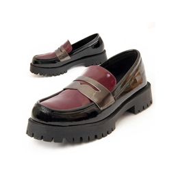 Montevita Mokassins Plateau-Macca2 in Schwarz | Gr.: 40