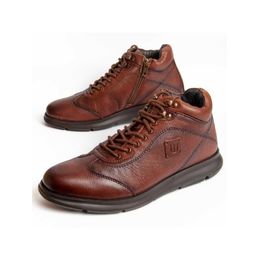 Purapiel Boots Lila Botiel5 in Braun | Gr.: 43