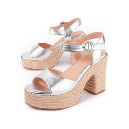 Montevita Sandalen Fersensandale Iliad in Silber | Gr.: 39