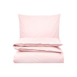 Mela Unisex Perkal Bettwäsche Set BHANU in berry blush | Gr.: 135 x 200 + 80 x 80 cm