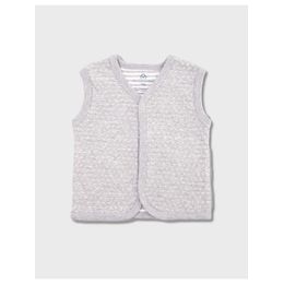 OrganicEra Baby-Weste in Grey Melange | Gr.: 6-12 Monate