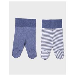 OrganicEra Babyhose in Indigo Melange | Gr.: 0-3 MONATE