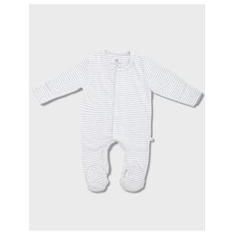 OrganicEra Baby-Strampler in Aqua Melange | Gr.: 50 cm