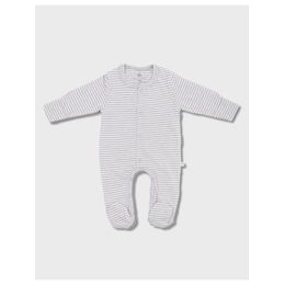 OrganicEra Baby-Strampler in Grey Melange | Gr.: 3-6 MONATE