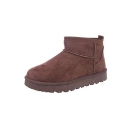 Ital-Design Stiefelette in Braun | Gr.: 38