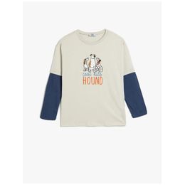 KOTON T-shirt in Grau | Gr.: 7-8 Jahre