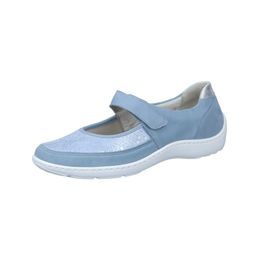 Waldläufer WALDLÄUFER Slipper in sky/argento | Gr.: 41,5