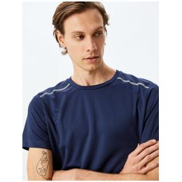 KOTON T-shirt in Marineblau | Gr.: M