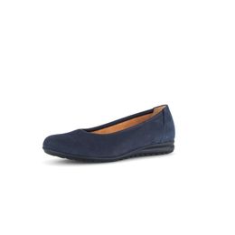 Gabor Comfort Sportliche Ballerinas in blau | Gr.: 38